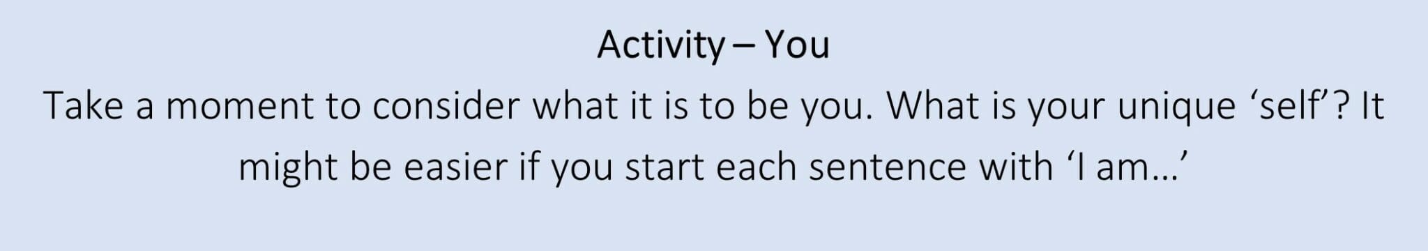 The concepts of self and self-concept | Existential & Categorical Self