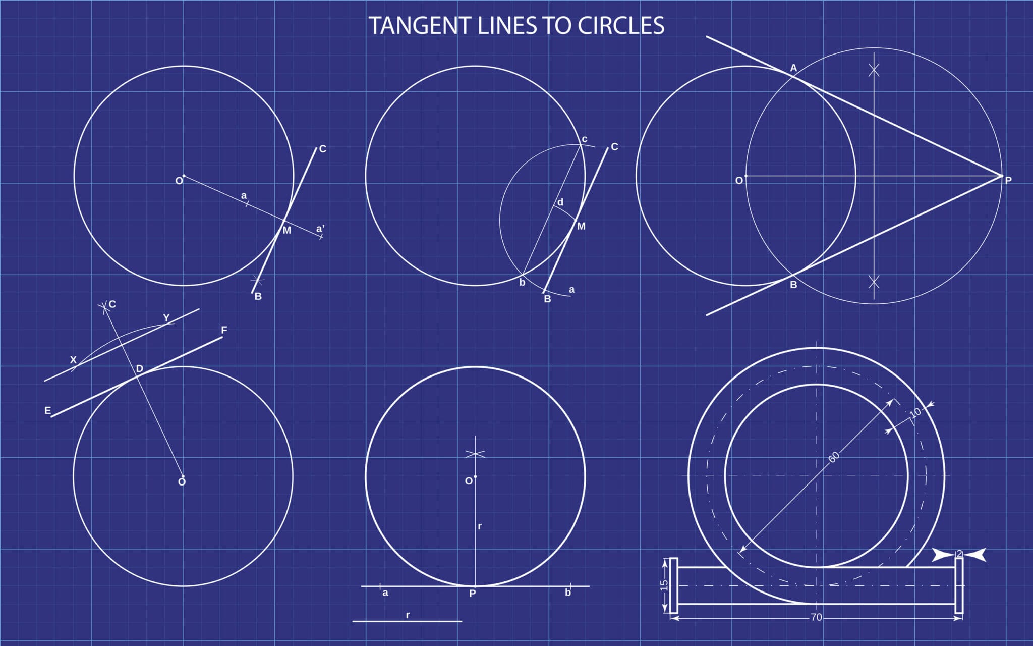 Tangent Properties | Tangent To A Circle | Tangent Theorems