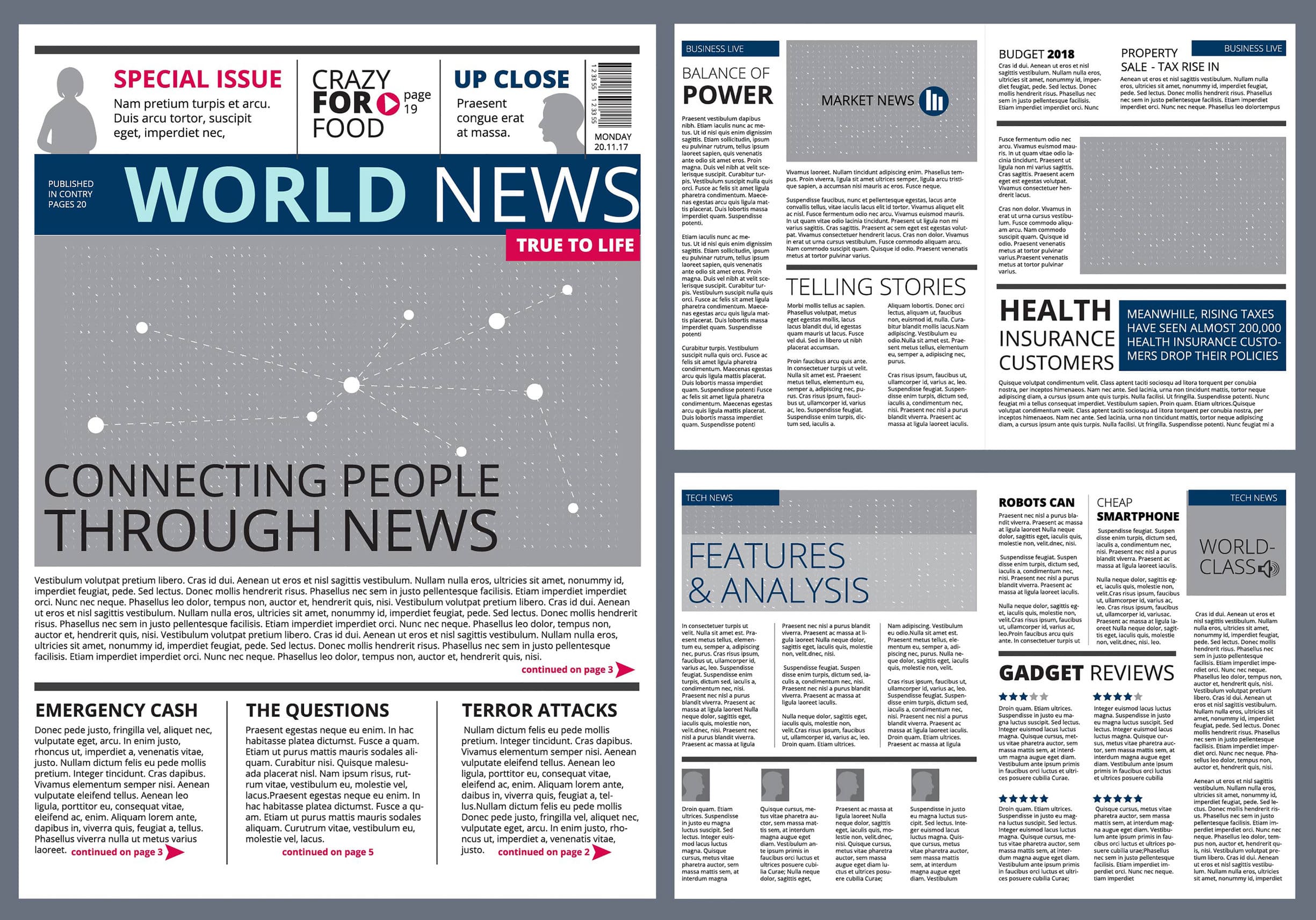 Writing Magazine And Newspaper Articles Layout Style Typical Style